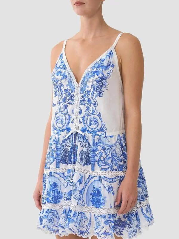 Camilla Gathered Minidress