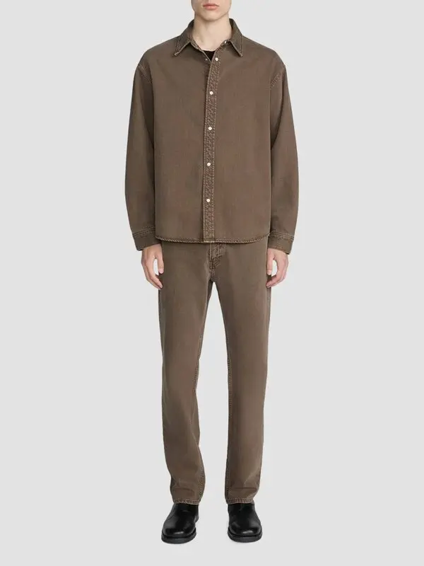 FRAME Relaxed Denim Overshirt