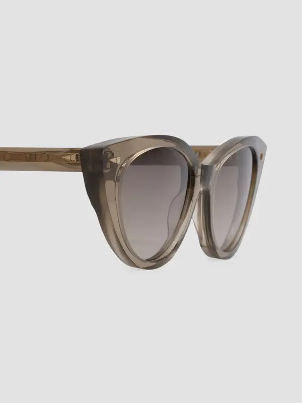 AHLEM Gambetta 52mm Cateye Sunglasses - Light Brown