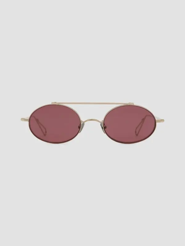 AHLEM Turbigo 50mm Oval Sunglasses - Grey