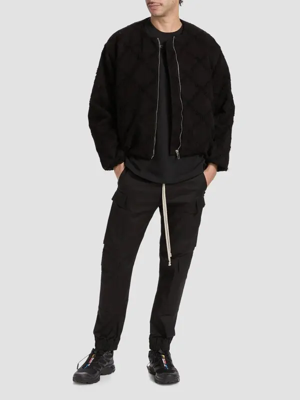 EZR Crisscross Cotton Crop Jacket