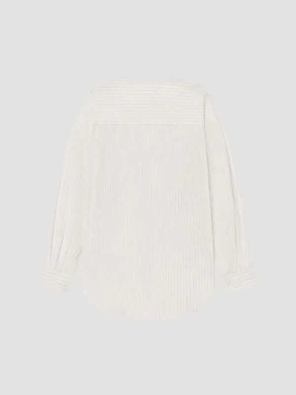 FRAME The Gallery Cotton-silk Shirt