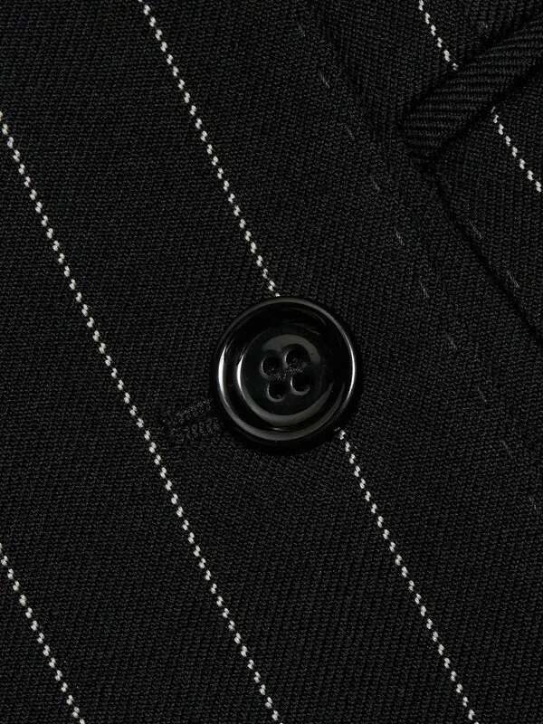 Dolce & Gabbana Gessato Pinstripe Wool Double-breasted Blazer