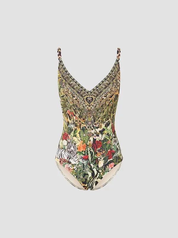 Camilla Printed Underwire One-piece Swimsuit
