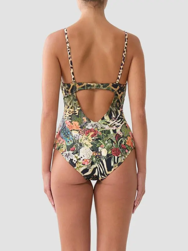 Camilla Printed Underwire One-piece Swimsuit