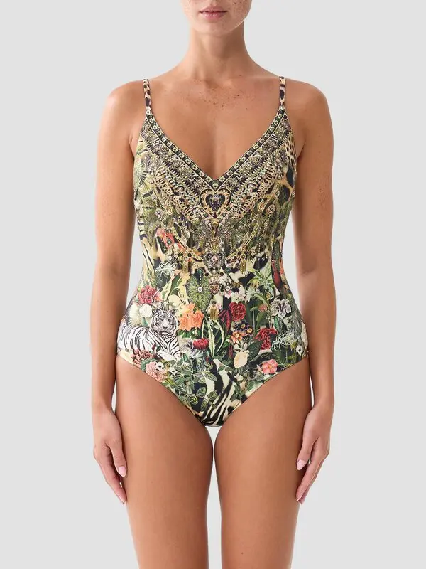 Camilla Printed Underwire One-piece Swimsuit