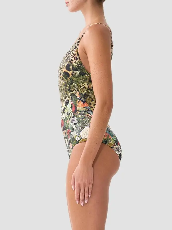 Camilla Printed Underwire One-piece Swimsuit