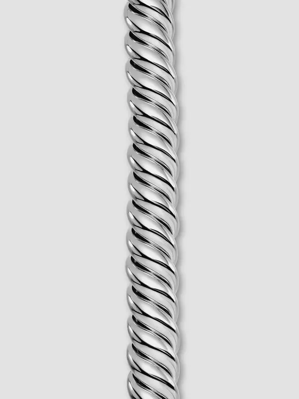 David Yurman Sculpted Cable Bracelet In Sterling
