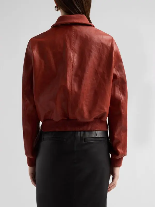 FRAME The Ace Leather Jacket
