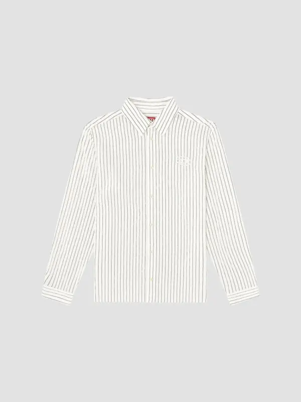 DIESEL® Striped Classic Button-front Shirt