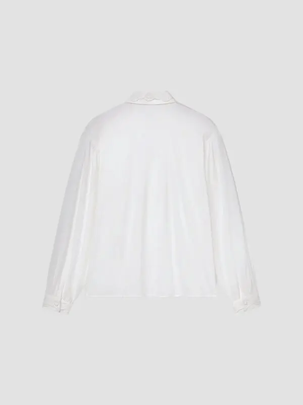 FRAME The Poplin Equestrian Shirt