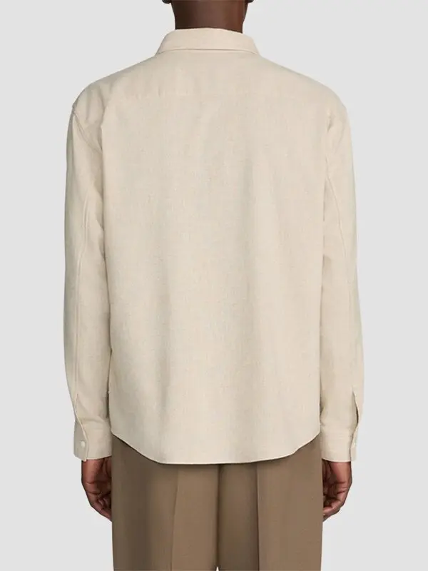 FRAME Heathered Pocket Shirt