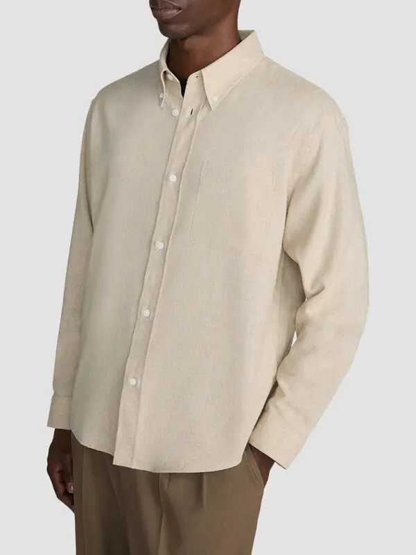 FRAME Heathered Pocket Shirt