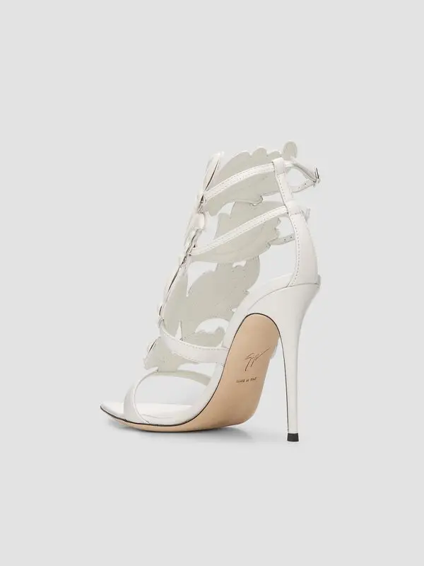 GIUSEPPE ZANOTTI Intrigo 105mm Cruel Wing Leather Sandals