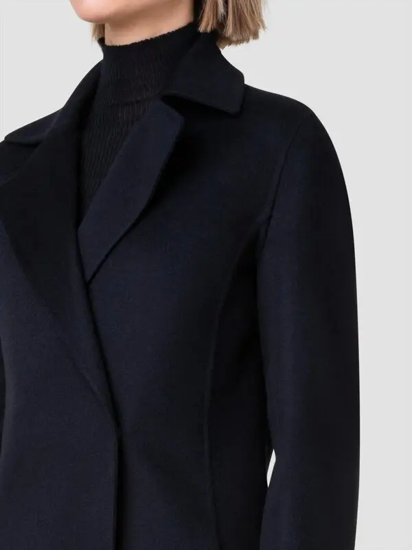 Akris Bera Double-faced Cashmere Car Coat