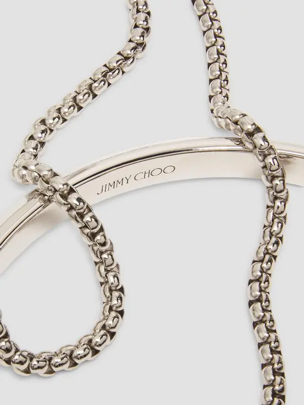 JIMMY CHOO Bon Bon Satin Convertible Top Handle Bag