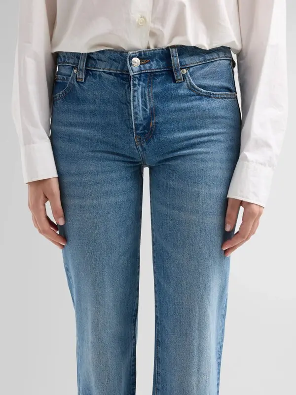 FRAME The Off Duty Rodeo Mid-rise Jeans