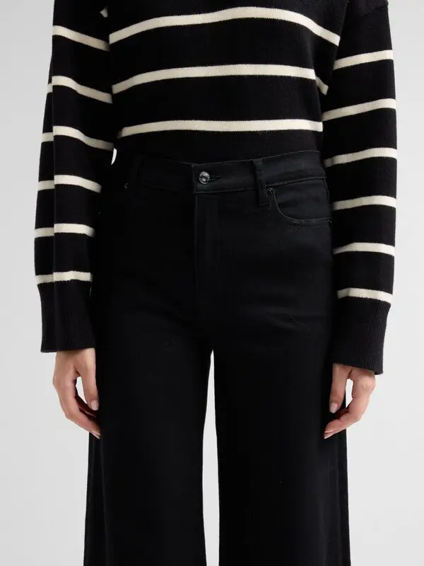 FRAME The Palace Cotton-blend Wide-leg Jeans