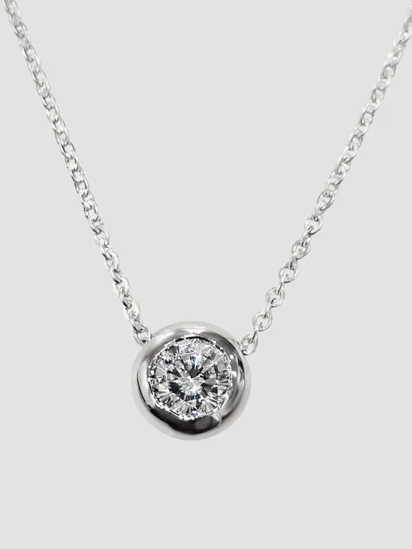 FANTASIA BY DESERIO Sterling Silver & 1.00 Tcw Cubic Zirconia Pendant Necklace - White