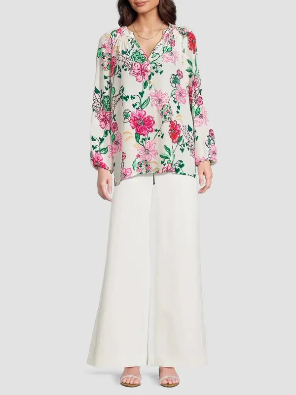 Lilly Pulitzer® Elsa Floral Silk Top