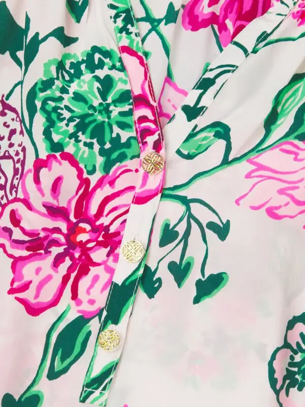 Lilly Pulitzer® Elsa Floral Silk Top