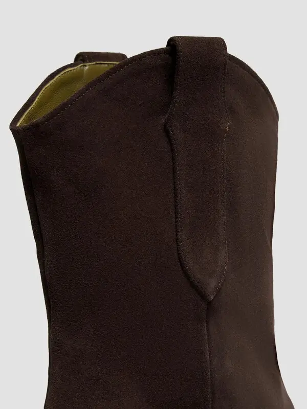 MARIA LUCA Nila 65mm Suede Booties