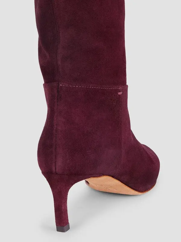 Ulla Johnson Carolina Slouchy 55mm Over-the-knee Suede Boots