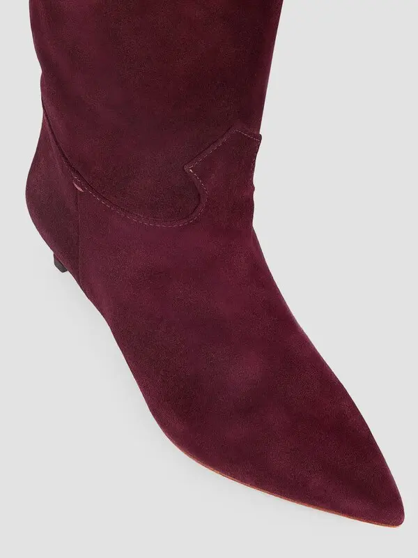 Ulla Johnson Carolina Slouchy 55mm Over-the-knee Suede Boots