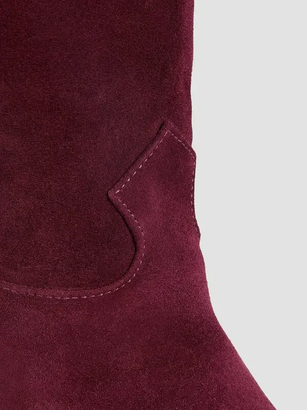 Ulla Johnson Carolina Slouchy 55mm Over-the-knee Suede Boots