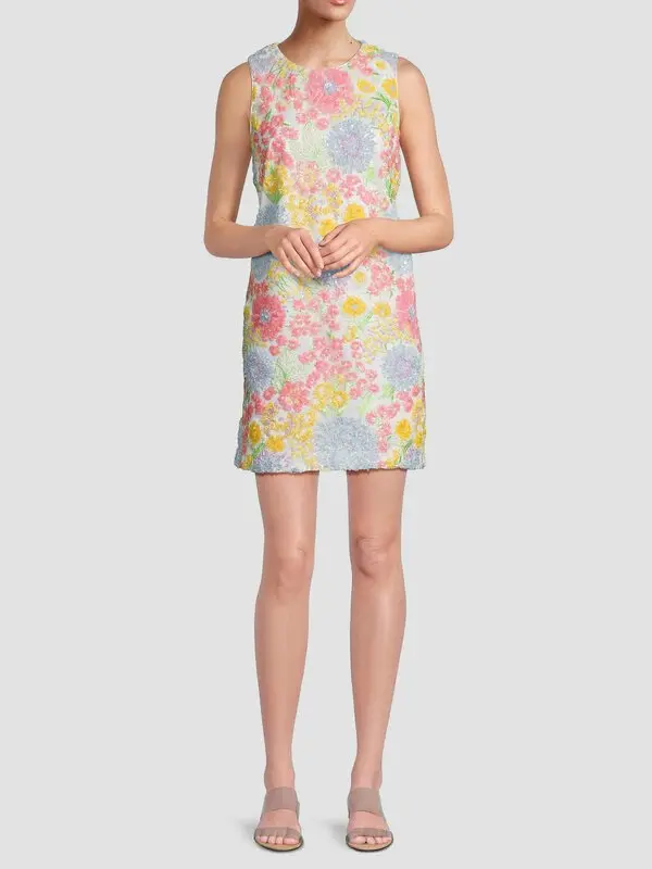 Lilly Pulitzer® Airbella Floral Sequined Shift Dress
