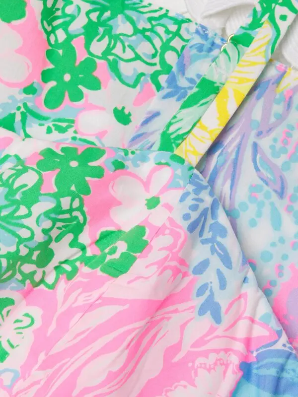 Lilly Pulitzer® Haliey Floral Cotton Midi-dress