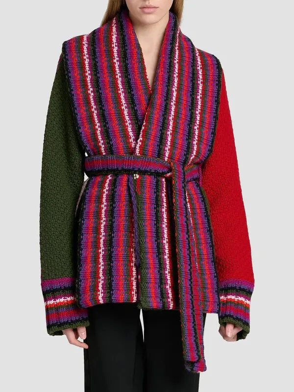 Emilio Pucci Passepartout Colorblocked Cardigan