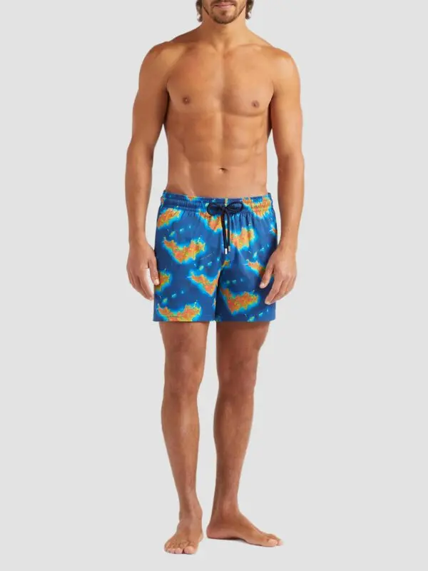 Vilebrequin St Barth Printed Swim Shorts