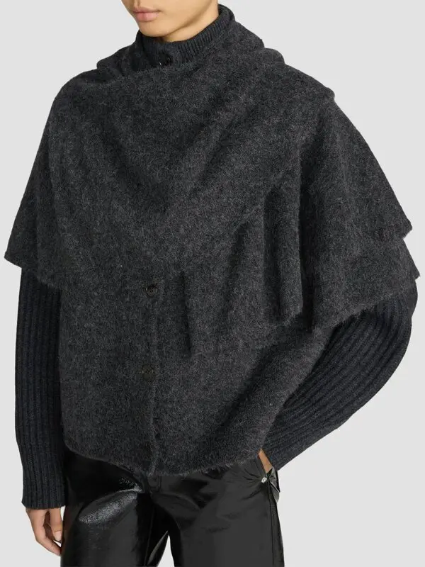 FRAME The Wrap Cape Coat