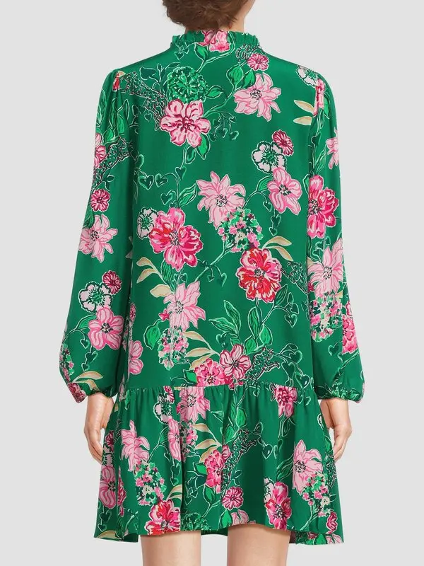Lilly Pulitzer® Evaline Floral Silk Dress