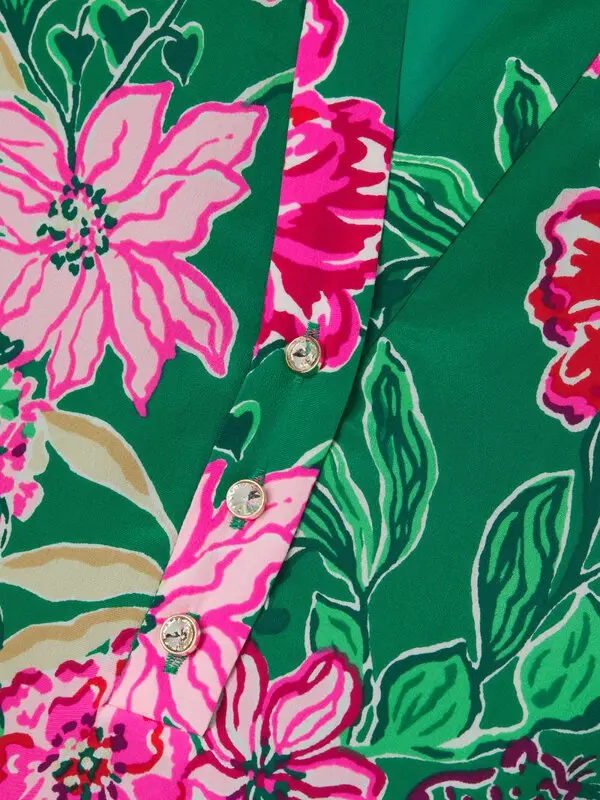 Lilly Pulitzer® Evaline Floral Silk Dress