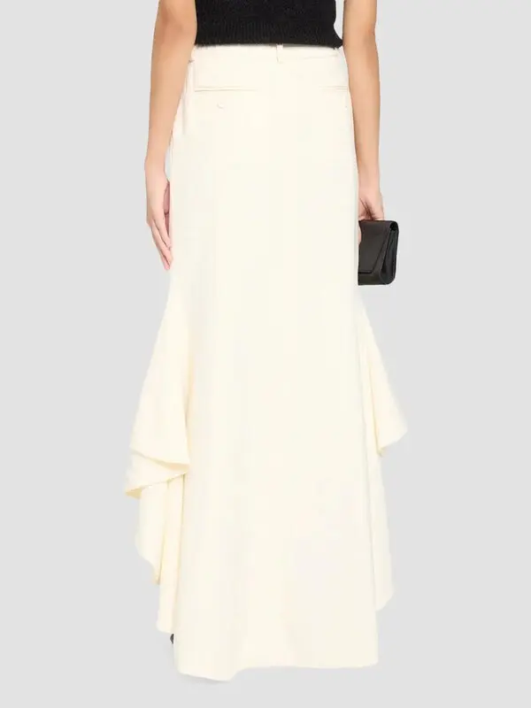Michael Kors Wool High-low Trouser Skirt