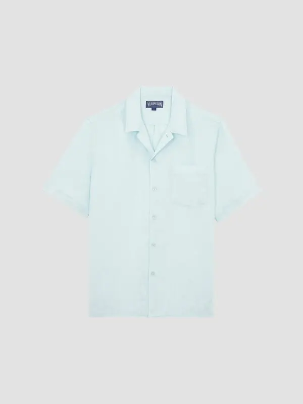 Vilebrequin Mineral Dye Linen Shirt
