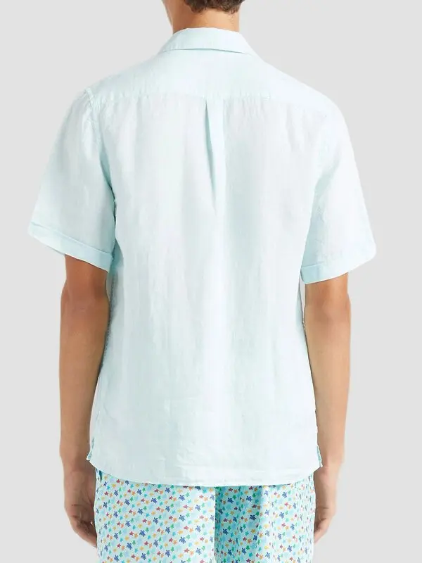 Vilebrequin Mineral Dye Linen Shirt