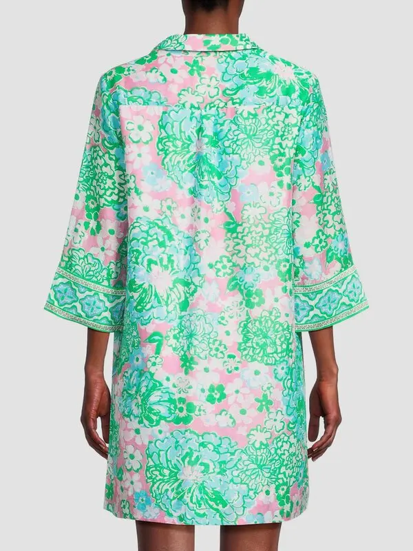 Lilly Pulitzer® Daphnie Plumes In Bloom Tunic Dress