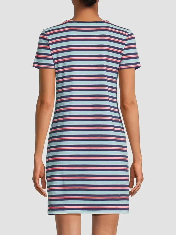 Lilly Pulitzer® Beaty Striped Cotton-blend Minidress