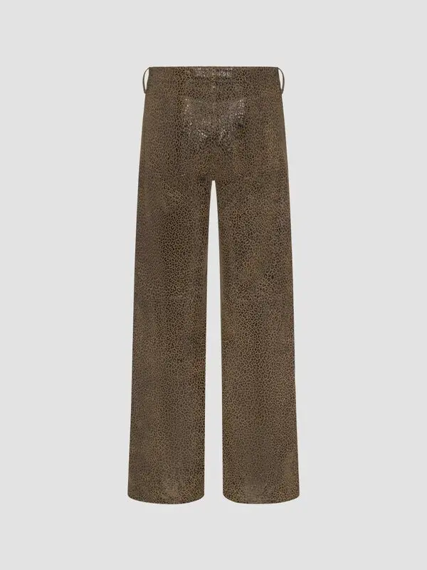 FRAME Le Slim Palazzo -print Jeans