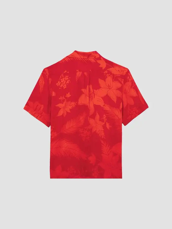 Vilebrequin Flower Power Bowling Shirt
