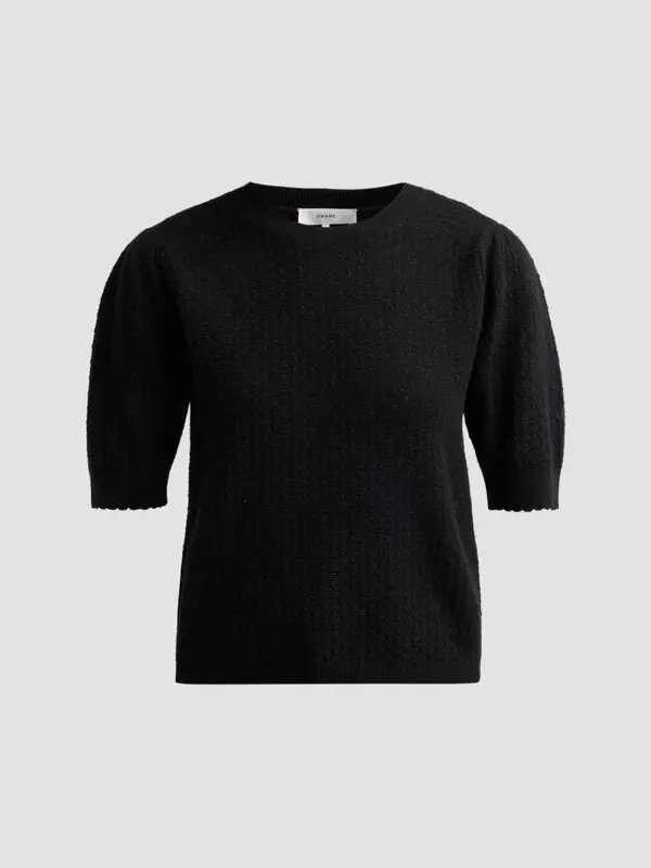 FRAME The Gathered Honeycomb Sweater