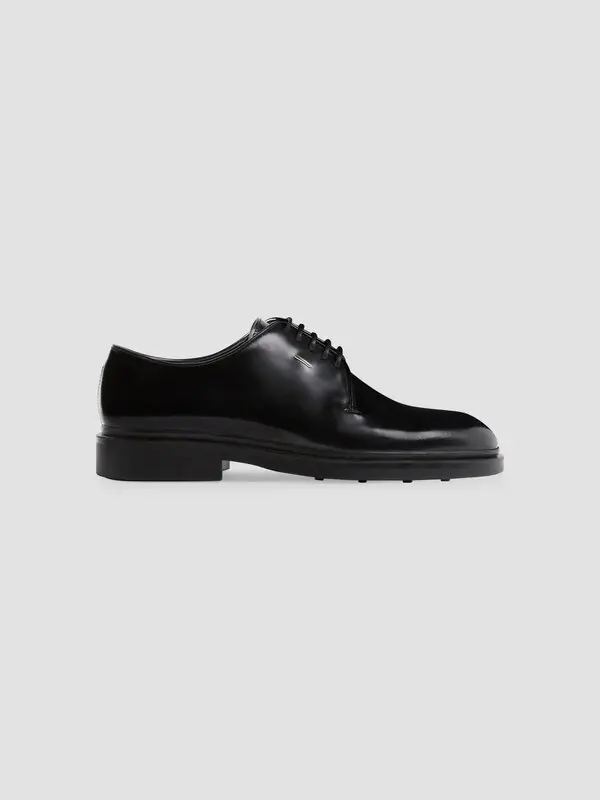 GIUSEPPE ZANOTTI Tag Leather Derbys