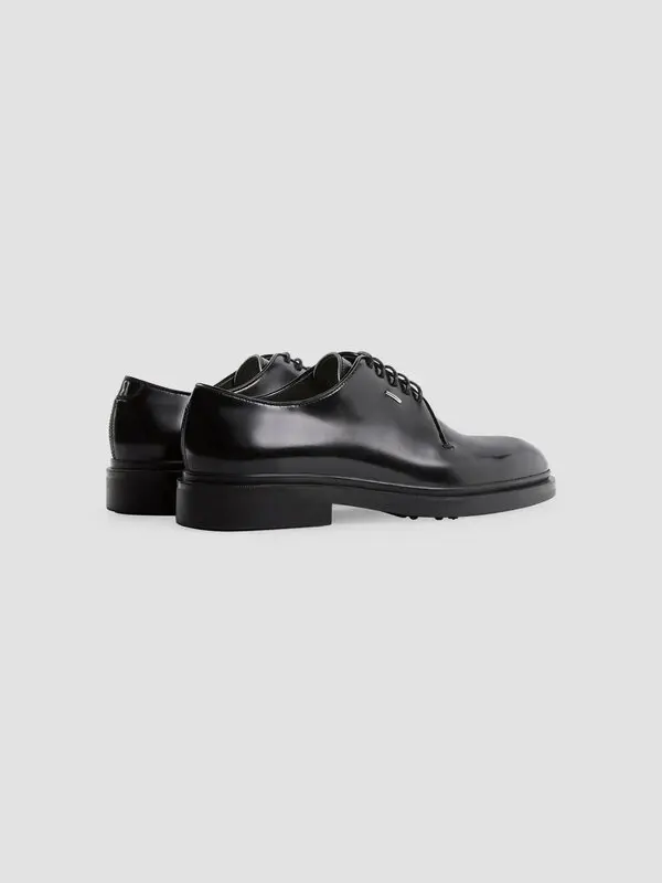 GIUSEPPE ZANOTTI Tag Leather Derbys