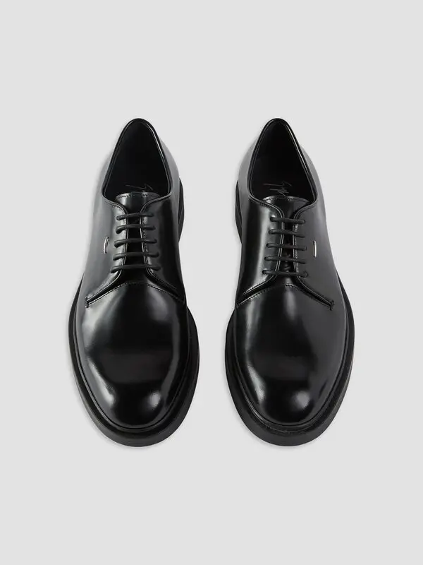 GIUSEPPE ZANOTTI Tag Leather Derbys