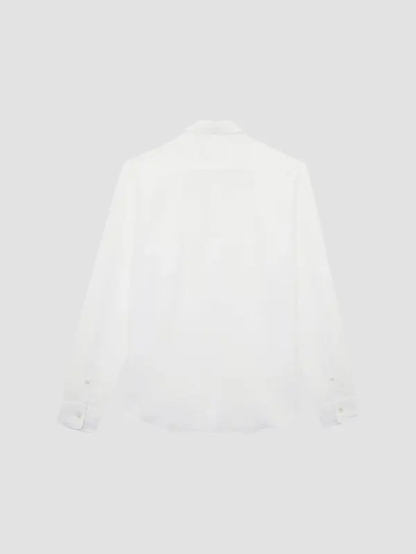Vilebrequin Cotton-linen Jacquard Button-front Shirt