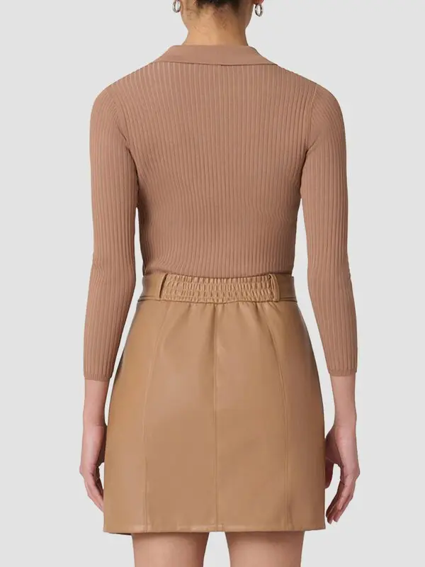 Shoshanna Melinda Mixed Media Minidress