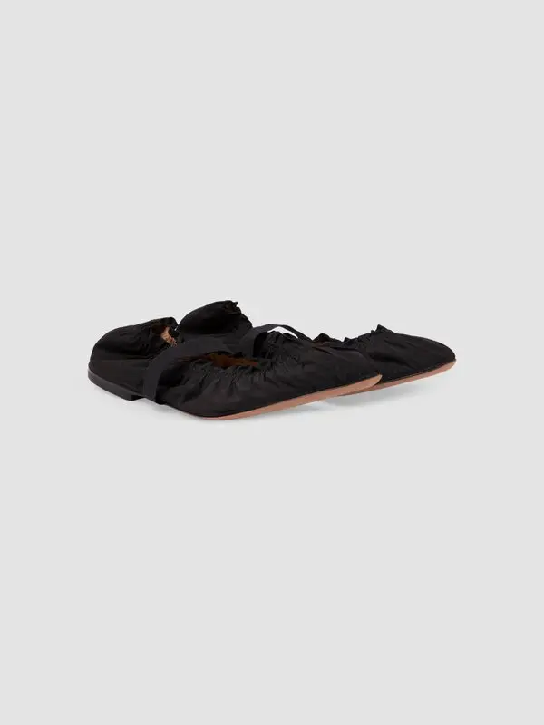 ODISSI Flora Ruched Ballet Flats